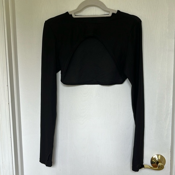 POPFLEX | Tops | Popflex Black Shrug | Poshmark